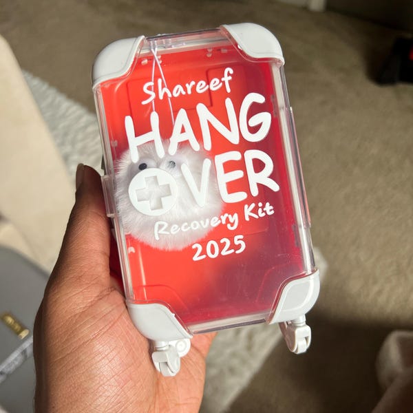 Hangover Kit Mini Suitcase: Bachelorette Party Favor - Etsy