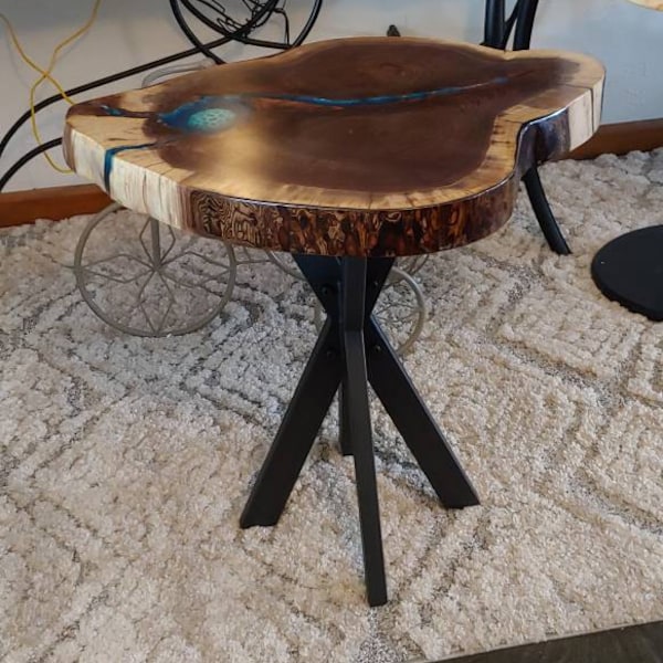 H 24 Inch, Wide C-shaped Side Table Base, #SS003W - Etsy