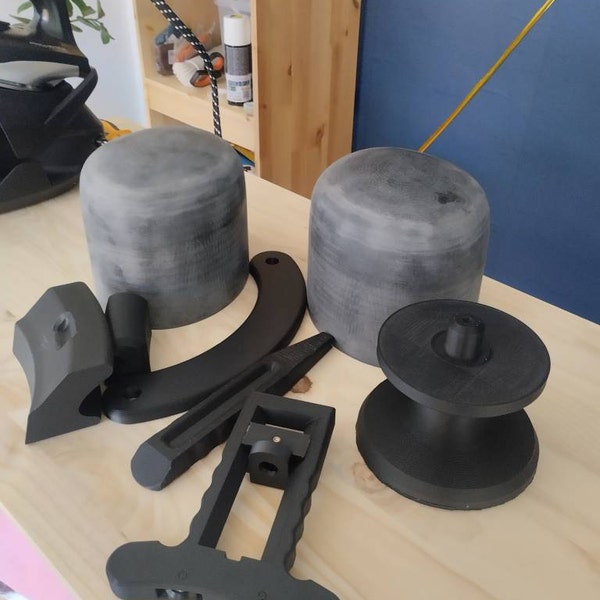 Hat Making Starter Kit: #52 Block, Brim Curler, 3D Printed Tools - Etsy