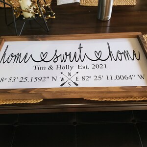 Custom Calendar Date Sign Wedding Birthdate Personalized | Etsy