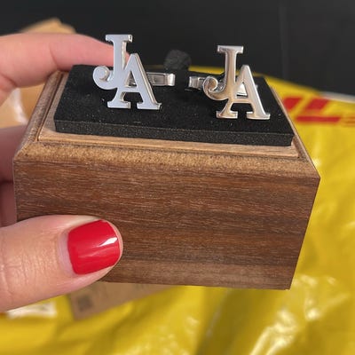 Custom Name Cufflinks Personalized Wedding Cufflinks Groom & Groomsmen ...