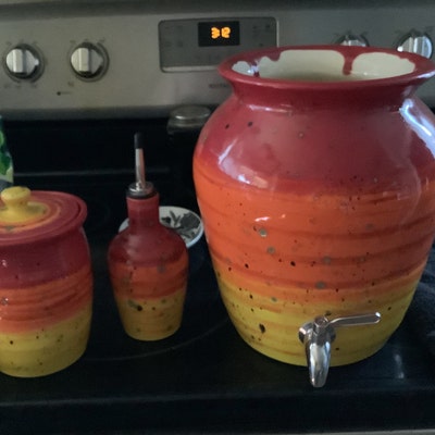 6 QT Ceramic Kombucha Crock Made to Order - Etsy
