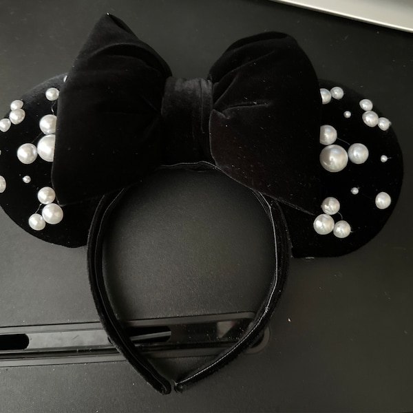 Black Velvet Ears - Etsy