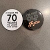 50th Birthday Badge Pin Metal 59mm 2.4 Inches Funny - Etsy UK