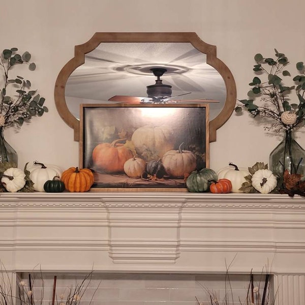 Fall Frame Art Set of Autumn Landscape Paintings for Fall Home Decor ...