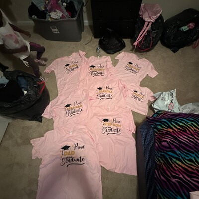 Custom Proud Graduate Tshirt, Proud of the Graduate Shirt, Proud Dad ...