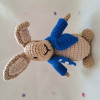 Small - Peter Rabbit Crochet Pattern, Amigurumi Pattern, Amigurumi ...
