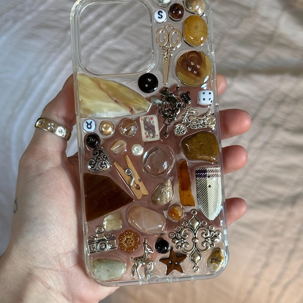CORALINE THEMED Custom Resin Charm Phone Case EXAMPLE - Etsy