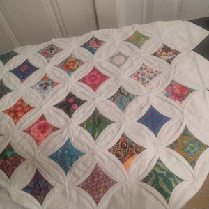 Kaffe Fassett Collective Philip Jacobs PJ08 Morning Glory cerulean ...