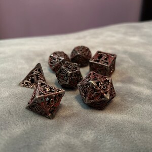 Beholder's Eye Liquid Core Dnd Dice Set for Role Playing Games , Dragon ...