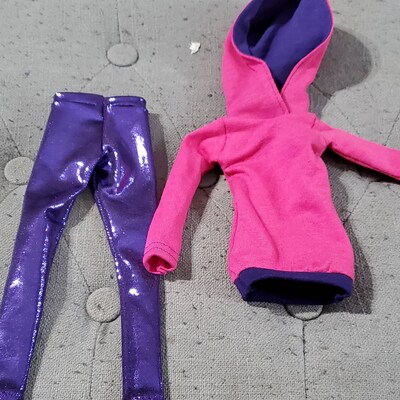 BJD MSD 1/4 Doll Clothing Design Your Own Girl Style Pullover Hoodie 20 ...