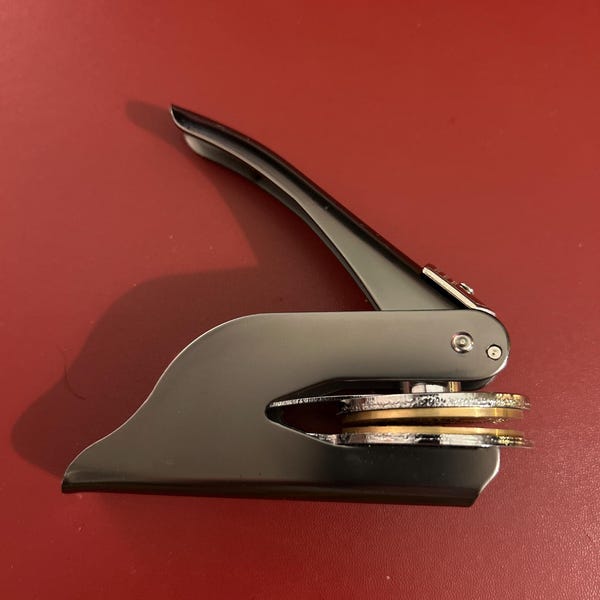 CUSTOM EMBOSSER, Library Design, Personalized Book Embosser, Book ...