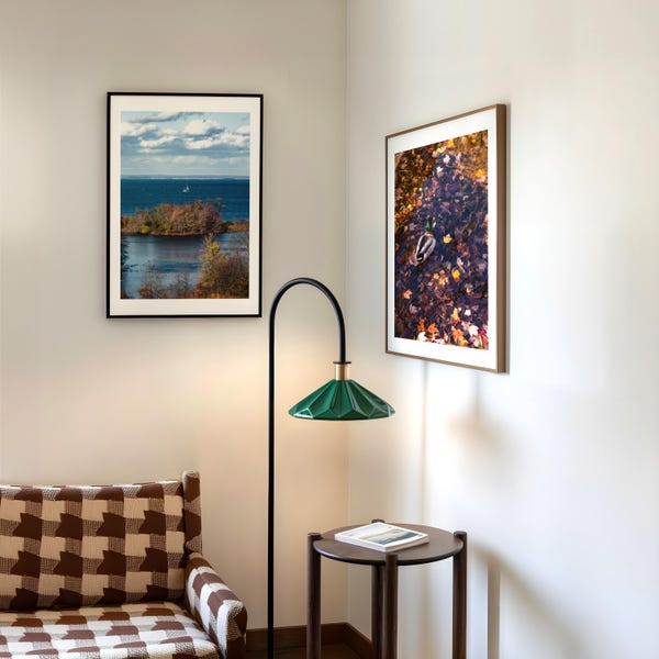 A4 Frame Mockup Photoshop Template for Art and Prints in Windowsill ...