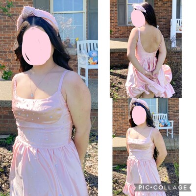 Fit and Flare Low Back Mini Dress Digital PDF Sewing Pattern // US Size ...