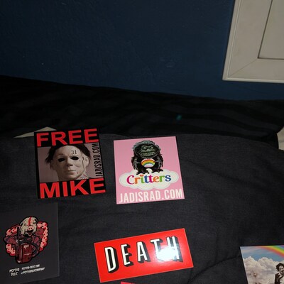 DEATH Die Cut Sticker - Etsy