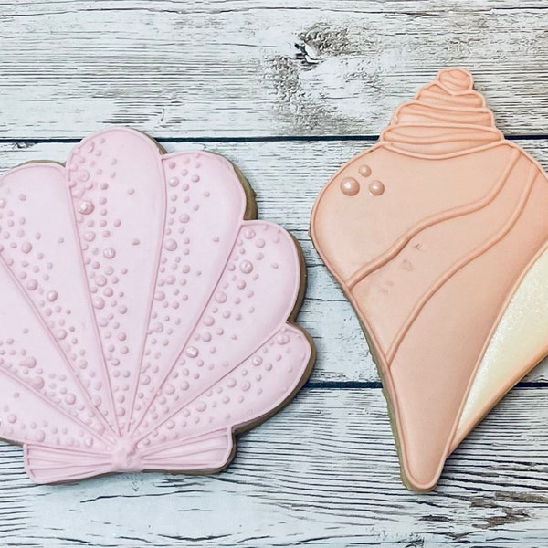 Seashell Sea Shell 4 Cookie Cutter - Etsy
