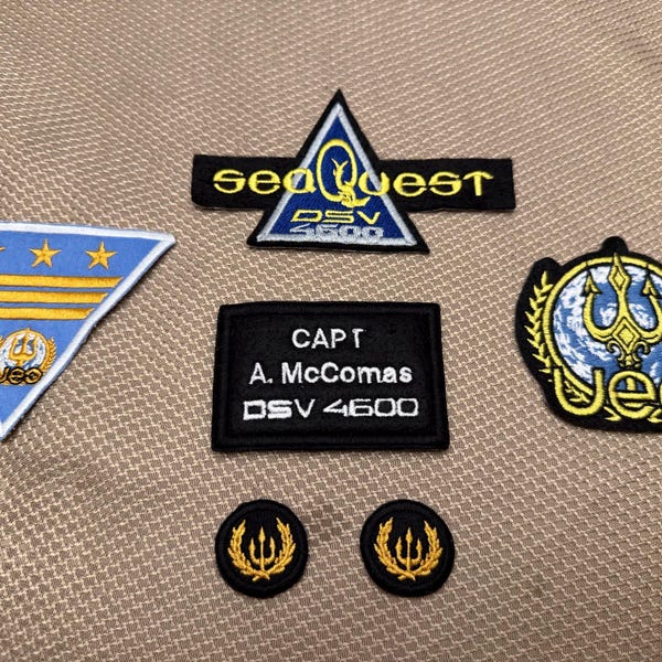 Seaquest DSV Transparent Outdoor Stickers “UEO” – Weatherproof Sci‑fi ...