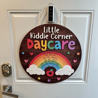 Personalized Girl Unicorn Bedroom 3D Door Sign, Unicorn Rainbow Kids ...