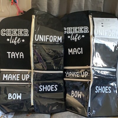 Customized Logo Cheer/dance Garment Bags - Etsy