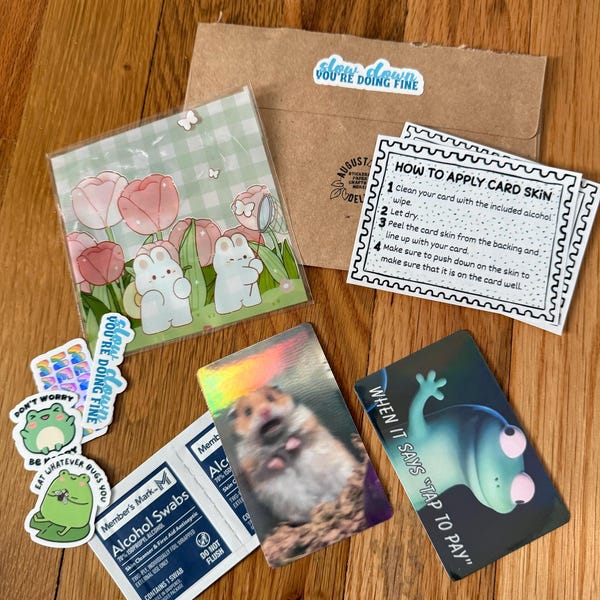 Meme Card Skin Covers - Funny Memes - Etsy