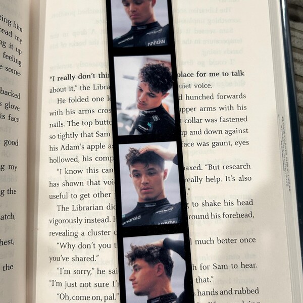 LANDO NORRIS Photobooth Bookmark//wall Art - Etsy