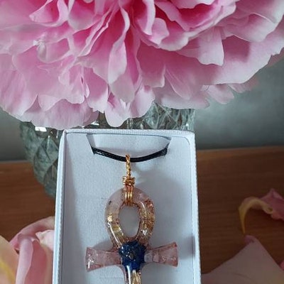 Flower of Life & Atlantis Ankh Crystal Grid/manifesting Crystal Grid ...