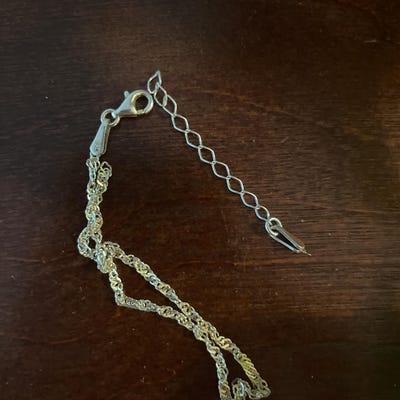 14k Gold Twist Chain Necklace, Thin Rope Chain Necklace, Dainty ...