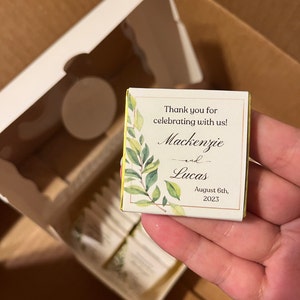 Custom Individually Wrapped Chocolates Business Logo Promotion Favors ...