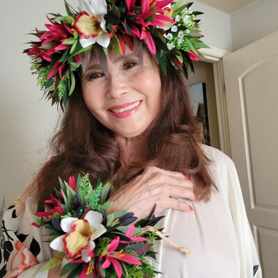 Keiki Floral Hip Hei Ahuroa Aparima Solo Ti Leaf Premium Hip Belt ...