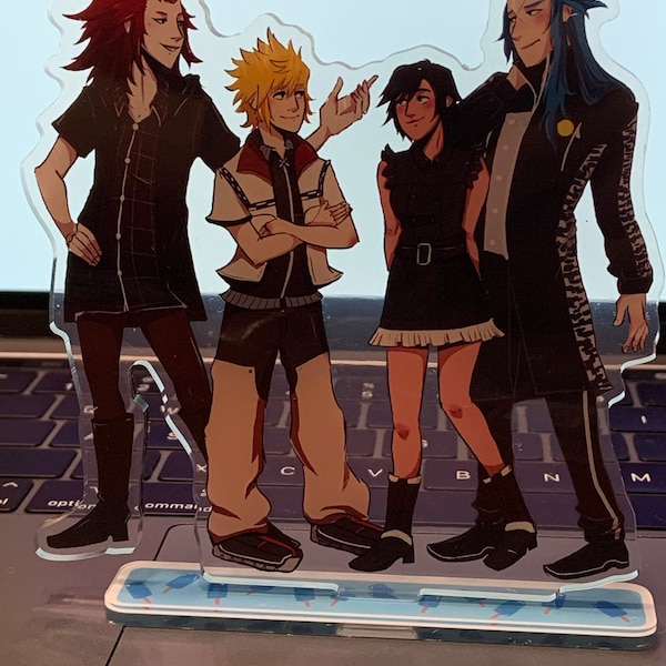 Sea Salt Family 4.25" Acrylic Standee Axel Saix Roxas Xion Kingdom ...