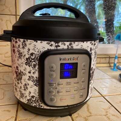 15 Colors Butterfly Gold White Background Instant Pot Wrap. Premium Non ...