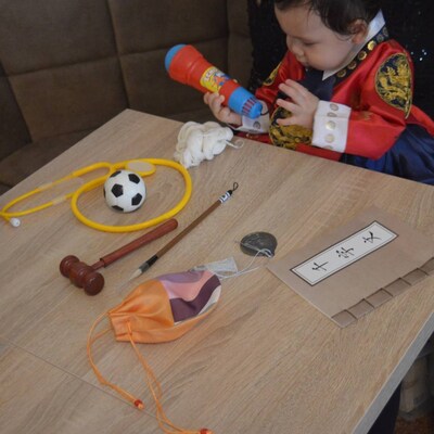 Korea First Birthday Dol Party Celebrations Doljabi Kit Set Doljanchi ...