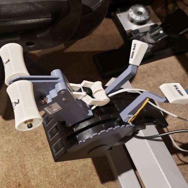 Boeing 737 Full Electronic Thrust Lever Set for Saitek/logitech ...