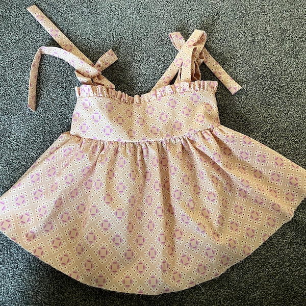 Summer Top PDF Sewing Pattern | Girls Ruffle Top | Curved Hem ...