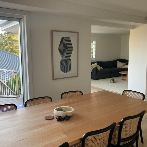 Abstract Geometry Wall Art, Geometric Shape Print , Organic Shape ...