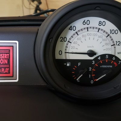 Retro Pinball Arcade Coin Slot Sticker Decal Insert Coin to Play FREE ...