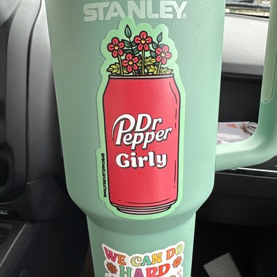 Dr Pepper Girl Sticker,stickers for Hydroflask,laptop Sticker,cute Car ...