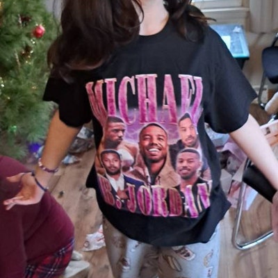 MICHAEL B. JORDAN Shirt Funny Michael Bakari Jordan American Actor T ...