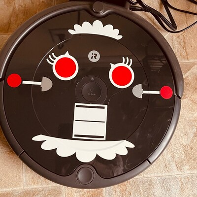 Original Deluxe Rosie the Robot Face Decals for Your Robotic Floor ...
