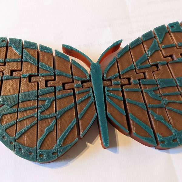 Sabertooth Tiger Fidget Pet - Articulated, 3D Printed, Toy, Gift ...