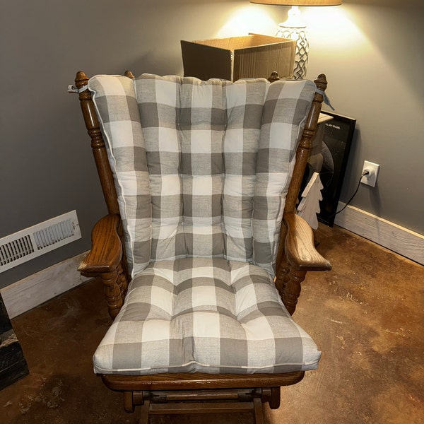 Wingback Rocker Replacement Cushions / 4 Post Rocker Cushions ...