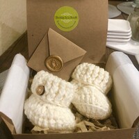 Easy Crochet Bootie Pattern, Quick, Easy Crochet Pattern, 0-3 Months, 3 ...