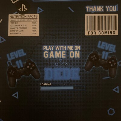 Editable Pink Green Invitation Template Adult 20th 30th 40th 50th ...