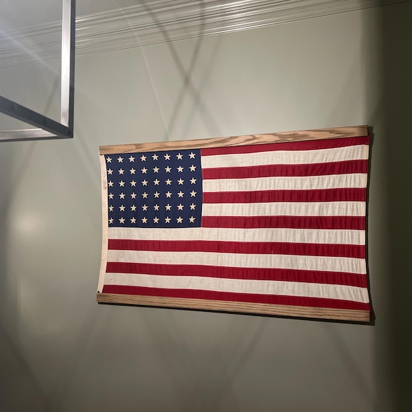 Flag Frame - Large Wooden Frames (american Flag Not Included) - Etsy