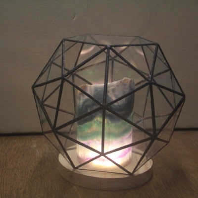Cuboid Shape Beech Wood Led USB Light Base, Perfect Light Component for ...
