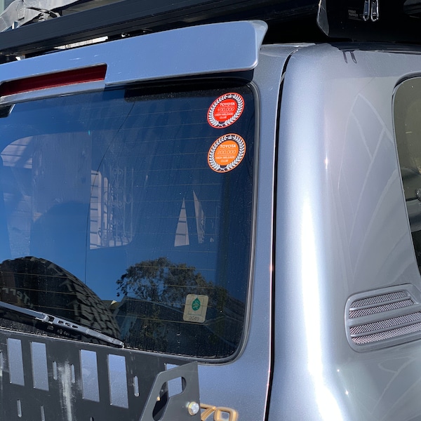 Toyota High Mileage Club Sticker Decal 100k 200k 300k 400k 500k 600 ...