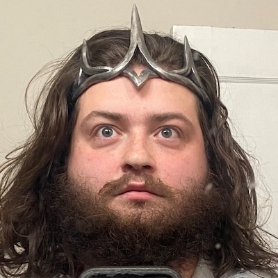 Hand Forged Iron Crown - Etsy