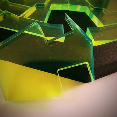 Acrylic Glow Puzzles - Etsy