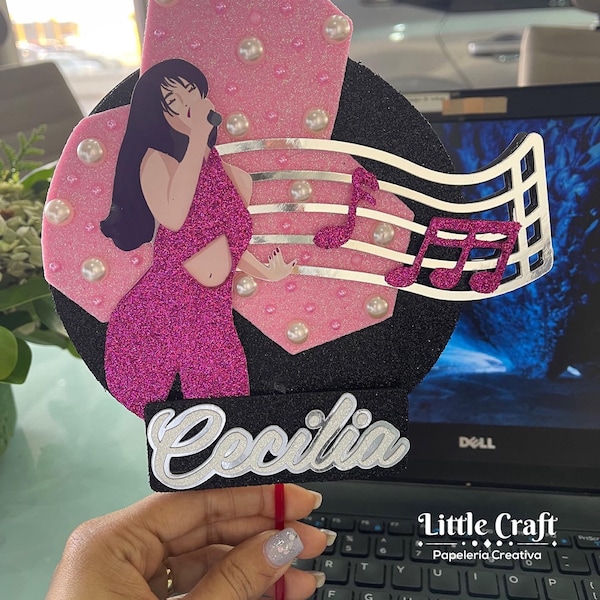 Selena Cake Topper SVG File Digital Download Only | Print and Cut ...