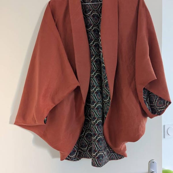 Cocoon Jacket PATTERN - Digital Pdf + Video Tutorial, Draped, Unisex ...